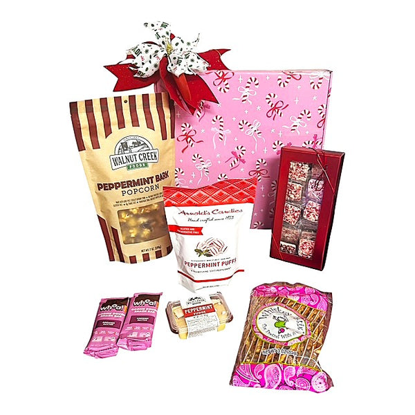 CANDY CANE SNACK BOX – Flavor of Ohio Gift Baskets